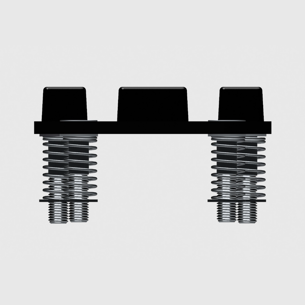 Bulletproof Trolley Perch & Optional Shock Absorber Conversion 3x3 (SI